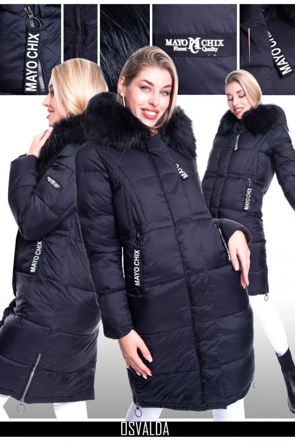 Mayo Chix - Osvalda kabát fekete