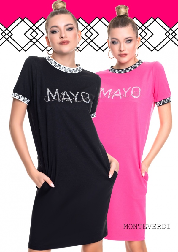 Mayo Chix - Monteverdi ruha fekete