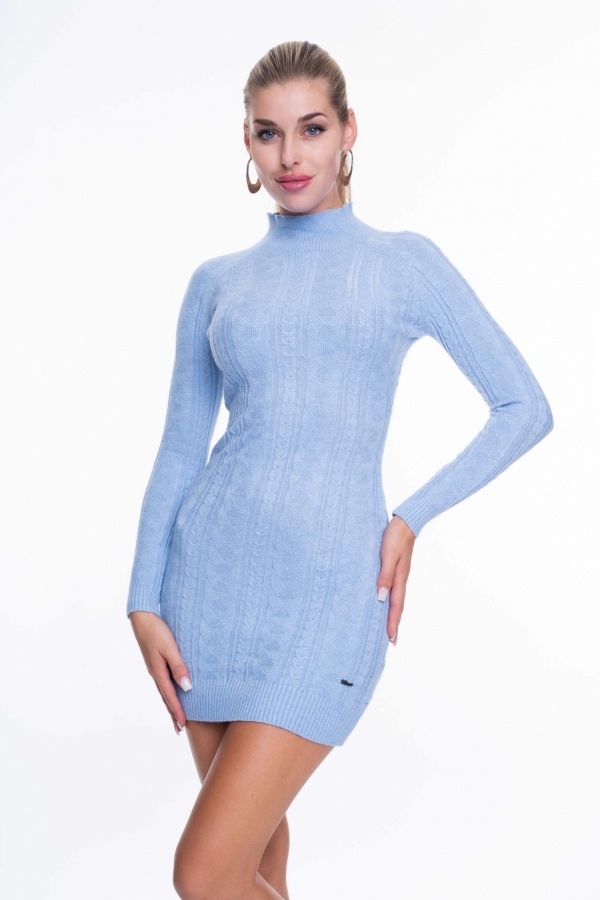 Mayo Chix - Piper ruha kötött kék